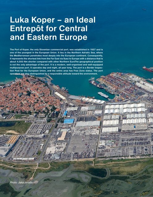 Luka Koper – an Ideal Entrepôt for Central and ... - Quark Magazine