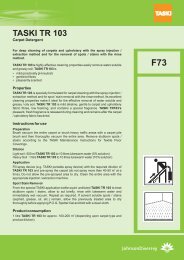 MSDS - TASKI TR 103 F73 with new address - Atco Maart