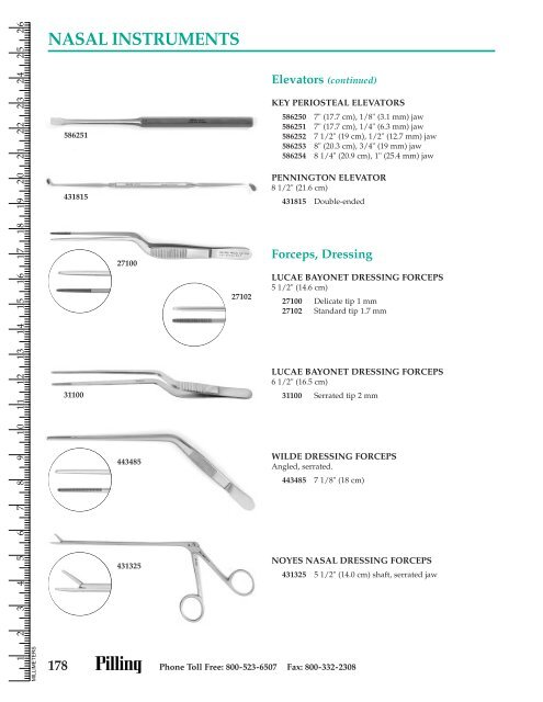 NASAL INSTRUMENTS