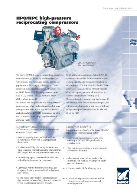 HPO/HPC high-pressure compressor