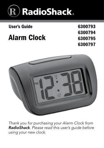 Reizen Atomic Talking Analog Alarm Clock - HearMore.com