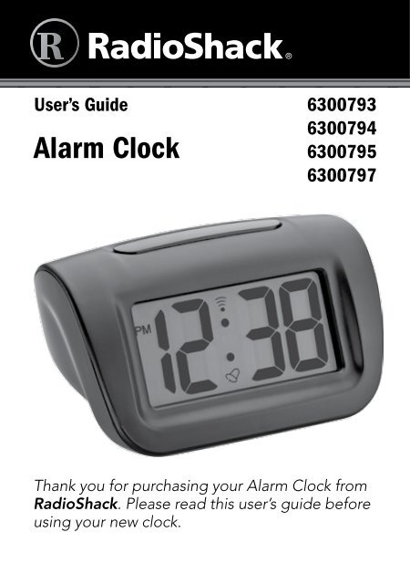 Alarm Clock - Radio Shack