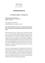 Move Sequence - Arzberg Porzellan