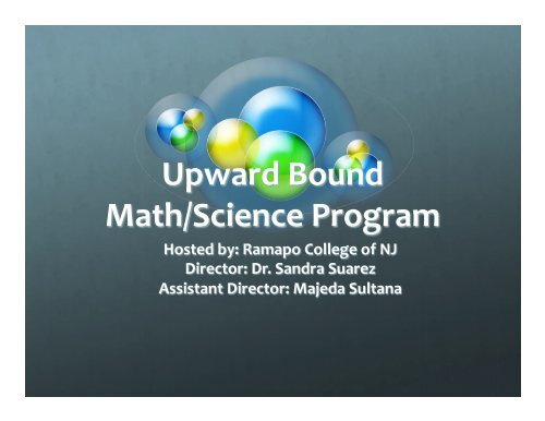 Upward Bound Powerpoint Presentation