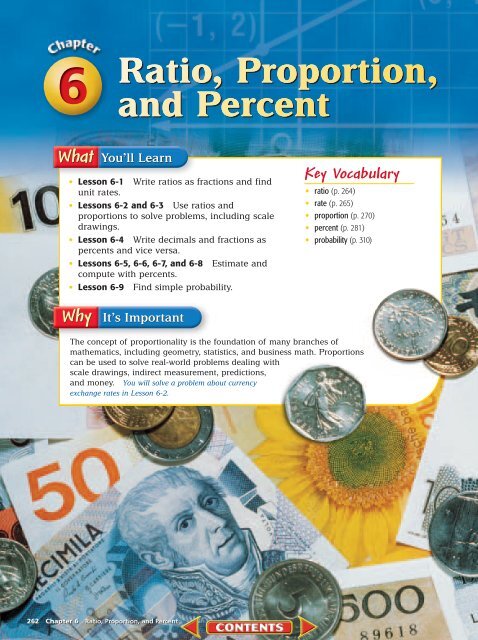 Pre-Algebra Chapter 6 - Ramsey School District