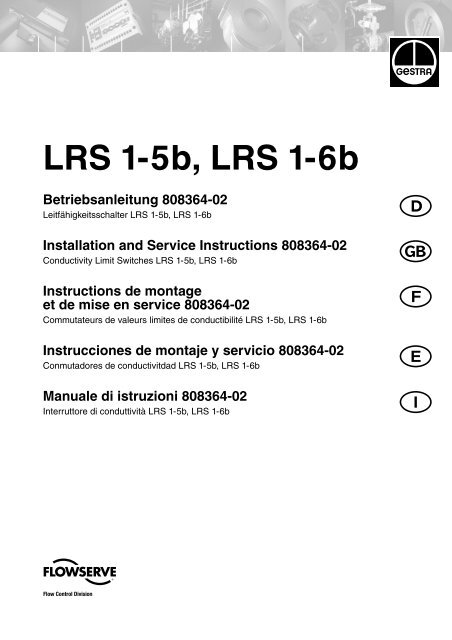 Mode d'emploi LRS 1-5b, 1-6b