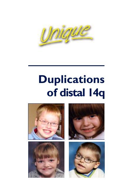 Duplications of 14q distal FTNW.pub - Unique - The Rare ...