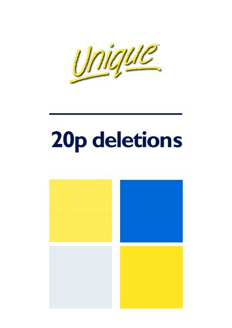 20p deletions FTNW.pub - Unique - The Rare Chromosome ...