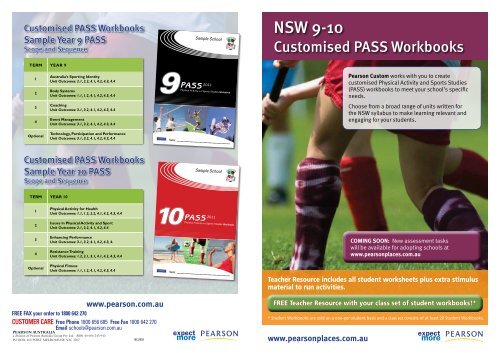 PASS - Pearson Australia