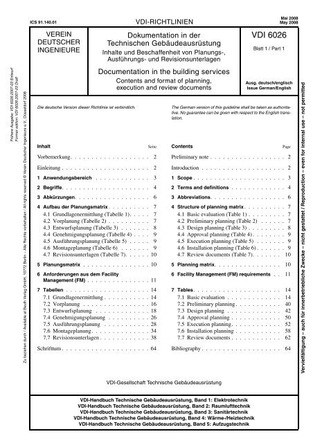 VDI 6026 Blatt 1