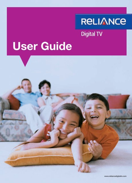 Standard STB User Guide - Reliance Digital TV