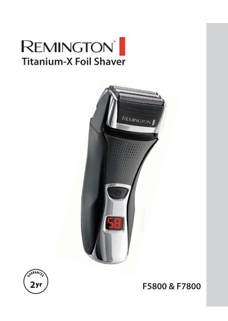Titanium-X Foil Shaver - Remington