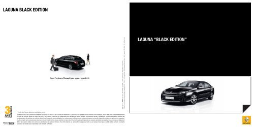 laguna black edition - Renault