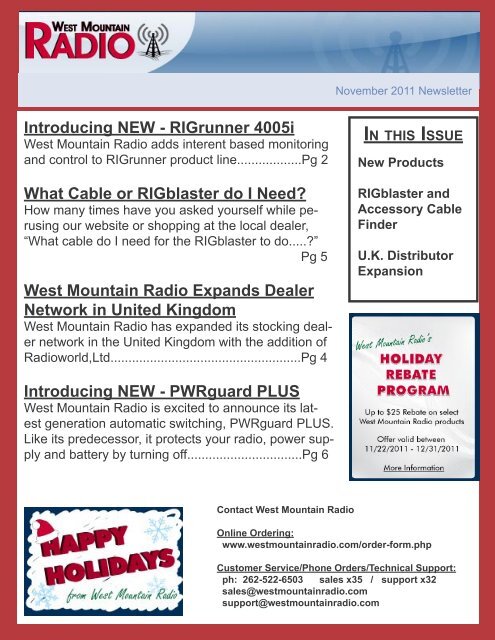 RIGrunner 4005i 12 Volt power strip. - The Repeater Builder's ...