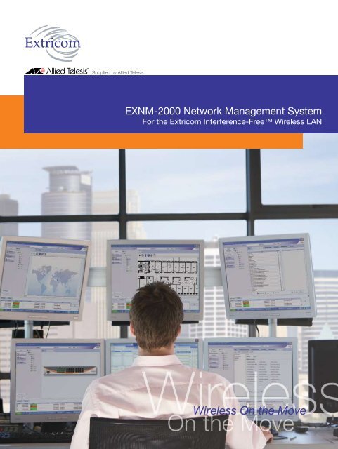 EXNM-2000 Network Management System Datasheet - Allied Telesis