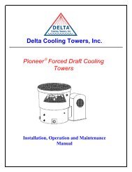 TM Sizing Table - Delta Cooling Towers