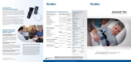 ApneaLink™ Plus - ResMed