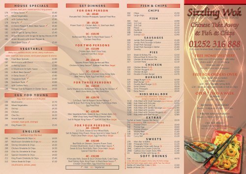 Download the Sizzling Wok Menu - UK Restaurant Menus