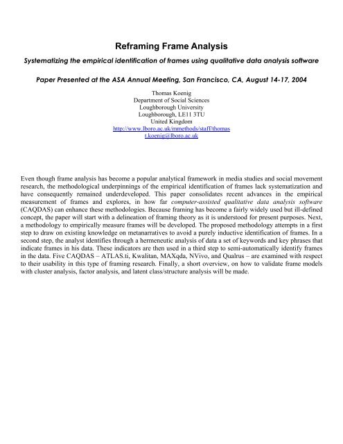 Goffman S Framing Theory - Infoupdate.org