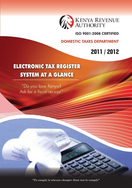ETR System - Kenya Revenue Authority