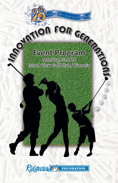 Event Program - Ridgeview Medical Center