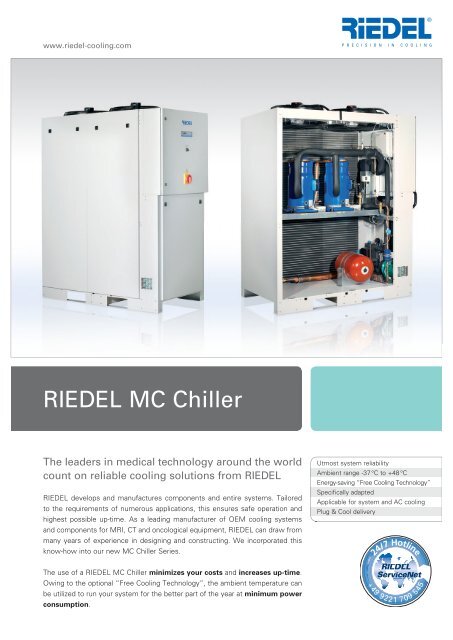 RIEDEL MC Chiller - Riedel Cooling