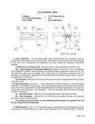 UL System No. HW-D-0061 - A/D Fire Protection Systems