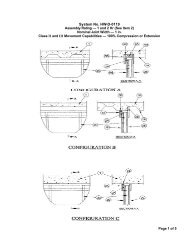 UL System No. HW-D-0118 - A/D Fire Protection Systems
