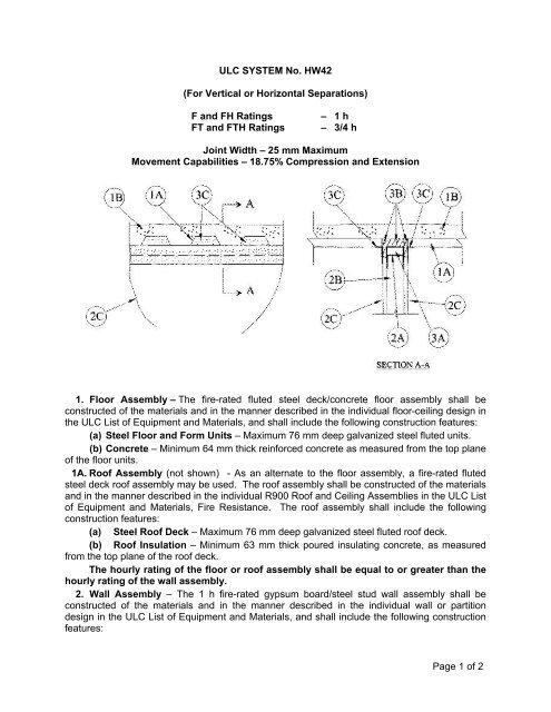 HW42 - A/D Fire Protection Systems