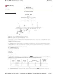 DESIGN No. F906 Restrained Assembly Rating - A/D Fire Protection ...