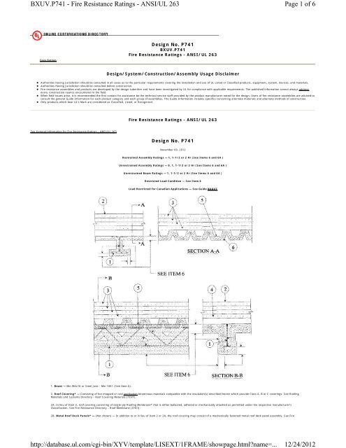 P-741 - A/D Fire Protection Systems