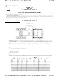 Design No. X771 - A/D Fire Protection Systems
