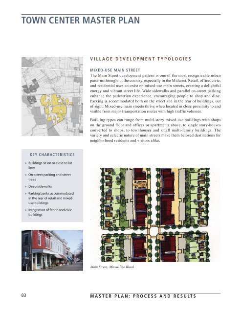 TOWN CENTER MASTER PLAN V