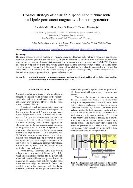 Control Strategy Of A Variable Speed Wind Turbine With Multipole