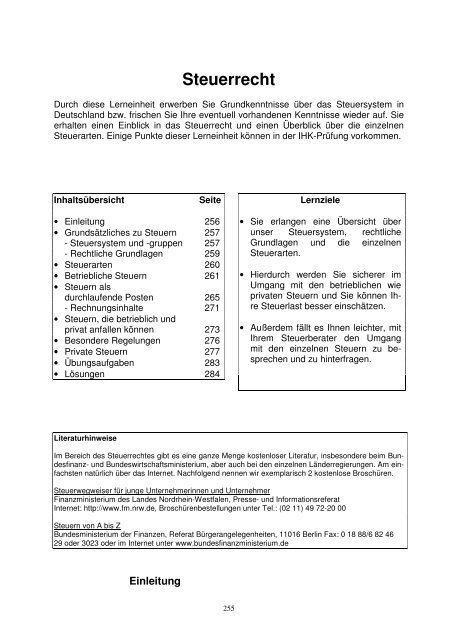 Steuerrecht