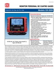 GX-8000 User Maintenance Manual - RKI Instruments