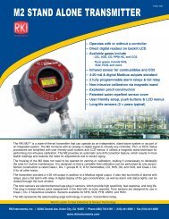 GX-8000 User Maintenance Manual - RKI Instruments
