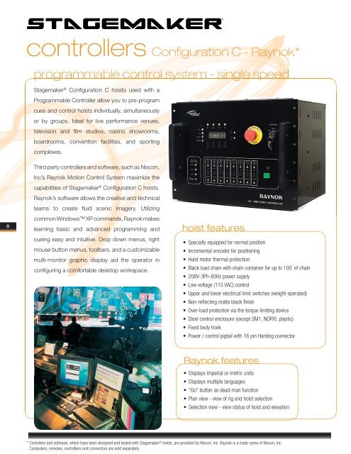 controllers Configuration C - Raynok* programmable control system ...