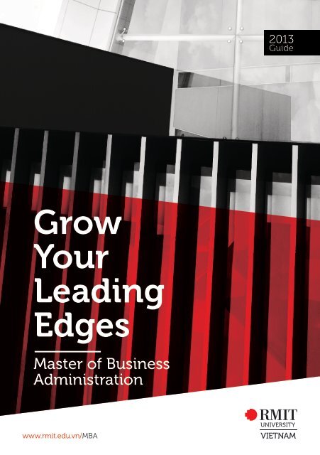 (MBA) brochure 2013 - RMIT University Vietnam