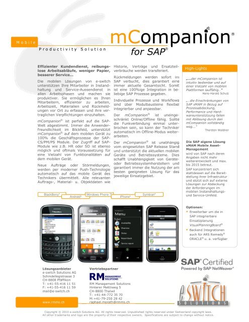 mCompanion®