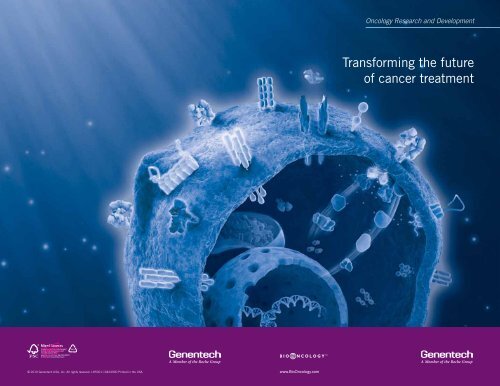 Transforming the future of cancer treatment - Roche