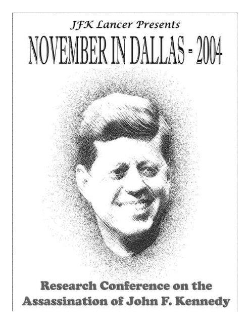 41 YEARS 1963 November In Dallas 2004 - JFK Lancer