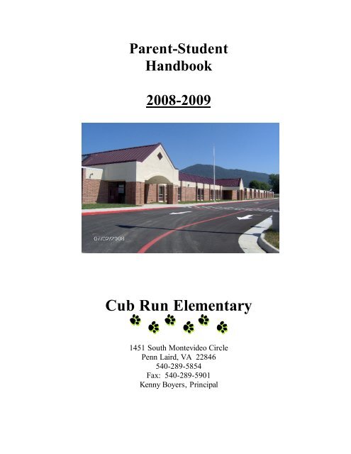 Cub Run Elementary - Rockingham County Public Schools