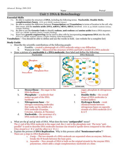 Answer Key Answer Key