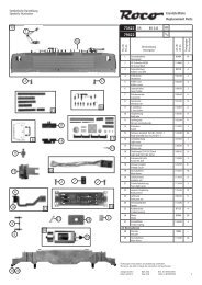 Spare part list - Roco