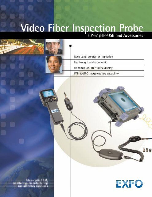 Video Fiber Inspection Probe FIP-S1/USB and ... - Rohde & Schwarz
