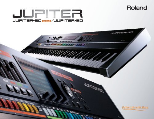 JUPITER Series Brochure - Roland