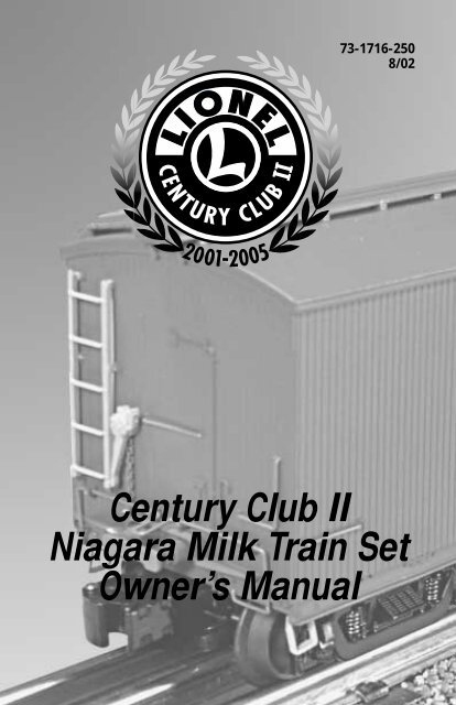 Lionel Century Club Niagara