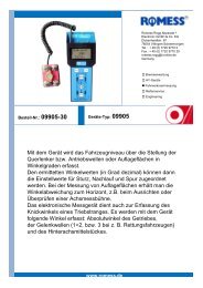 S 30-60 HY 2 1006 HY 2 1322 HY 2 Mit den ... - Romess Rogg