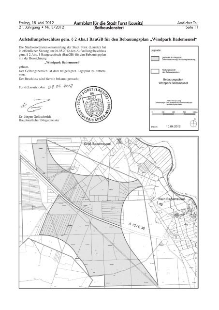 Teil 2 - Stadt Forst (Lausitz)
